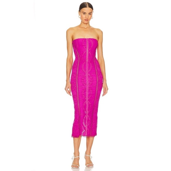 Charo Ruiz | Dresses | New Nwot Charo Ruiz Ibiza Ynisa Strapless Eyelet ...